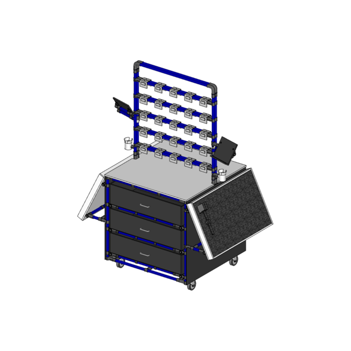 Dual Tooling Cart - Flexpipe