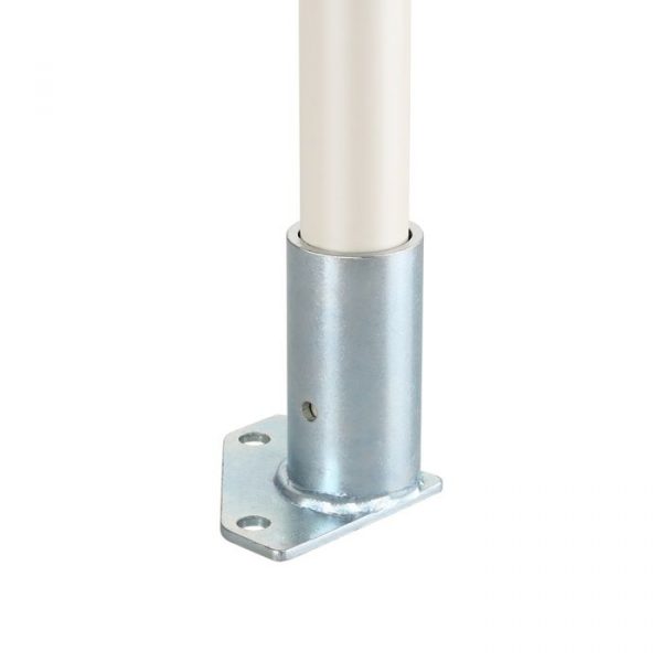 Corner Stanchion Mount – Pipe to 80/20 Aluminum Connector