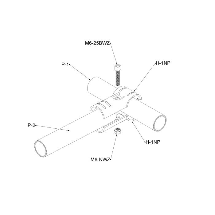 Buy Chrome-plated Tee Joint Set Steel - Flexpipe Australia