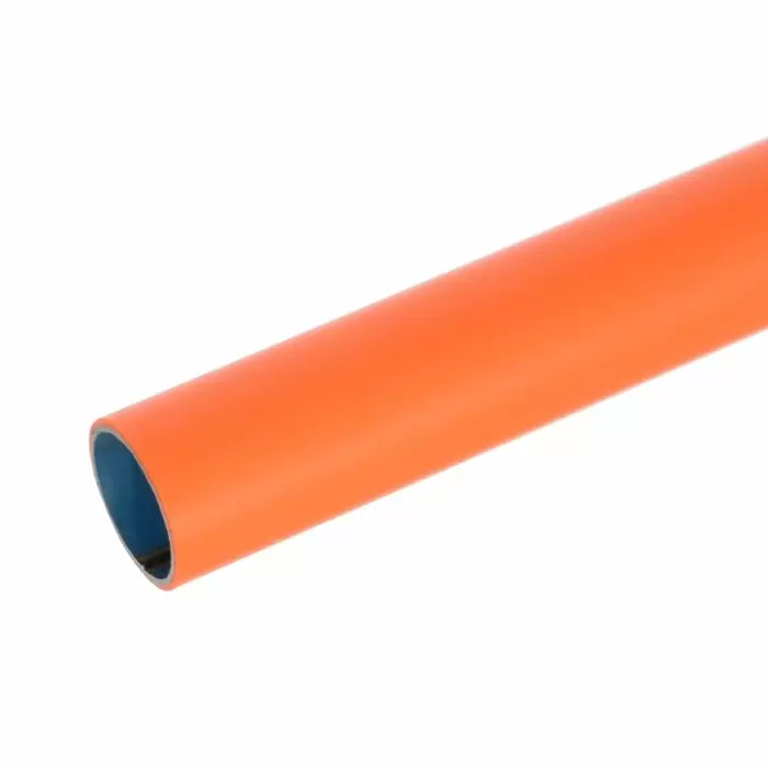 Flexpipe Orange PE-Coated Pipe – 8ft Modular Steel Tubing