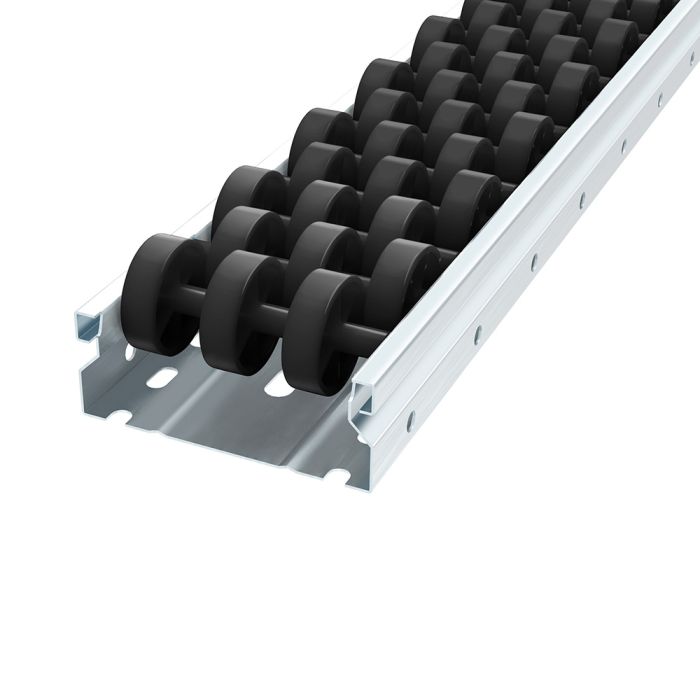Buy 3 Inch Roller Track Steel | Smooth Carton Flow - Flexpipe